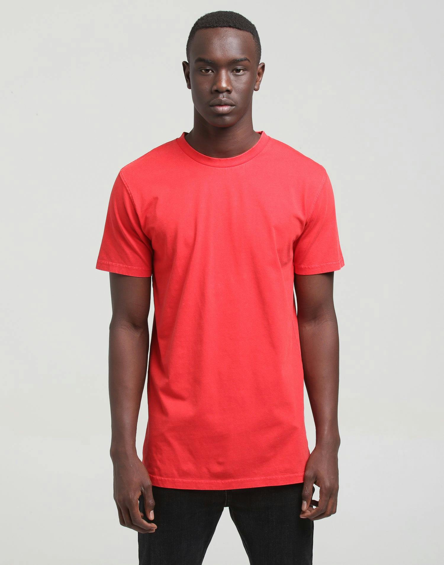 Well Made Standard Issue Tee Red Acid Wash | Culture Kings US