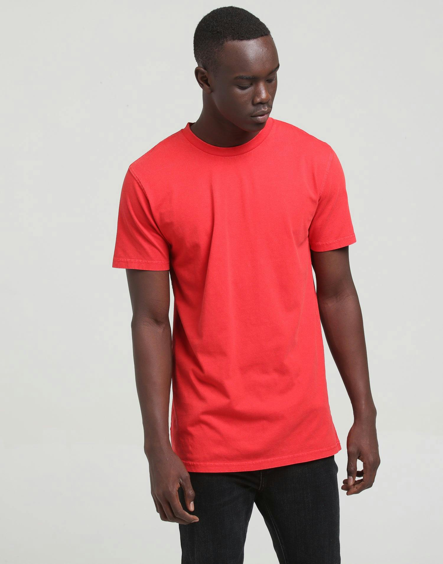 Well Made Standard Issue Tee Red Acid Wash | Culture Kings US
