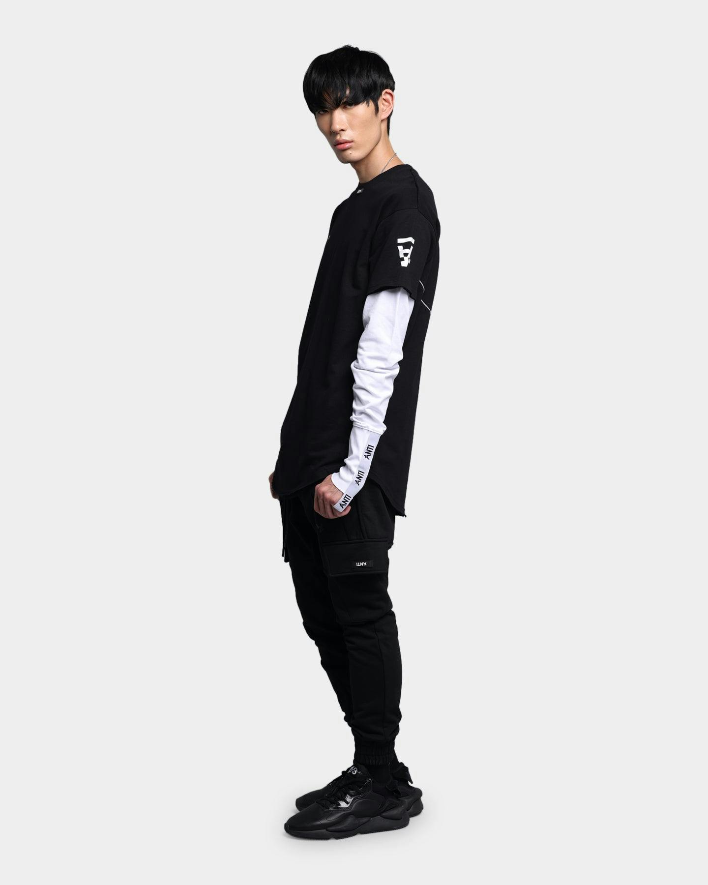 The Anti Order Hyphen ATD Long Sleeve T-Shirt Black/White | Culture ...