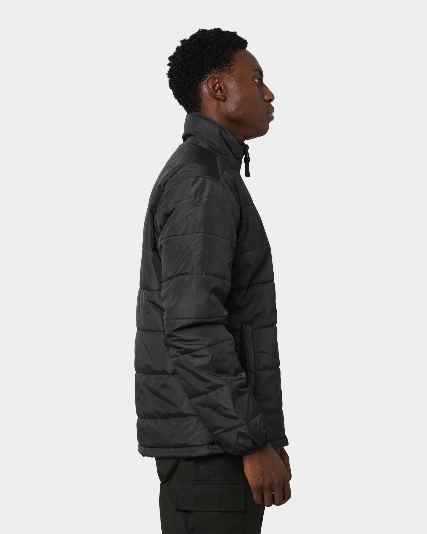 Brixton Cass Puffer Jacket Black | Culture Kings US