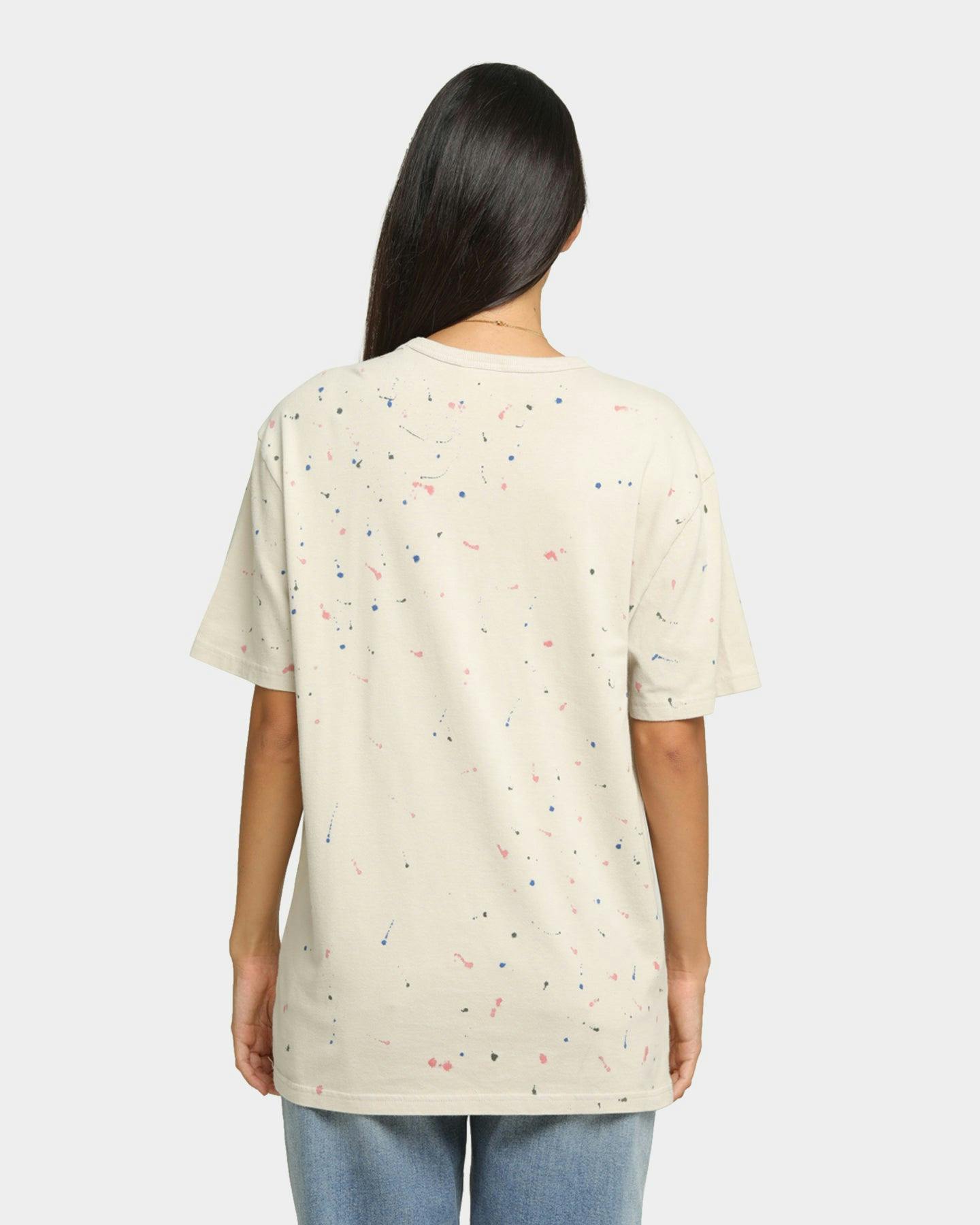 Champion Heritage Paint Splat T-Shirt Pebblestone | Culture Kings US