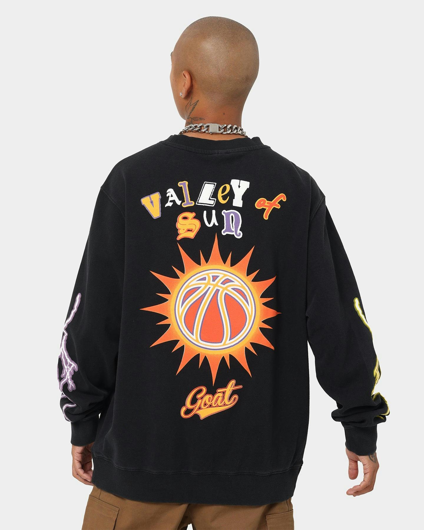 Goat Crew Valley Of The Sun Vintage Crew Black Wash | Culture Kings US