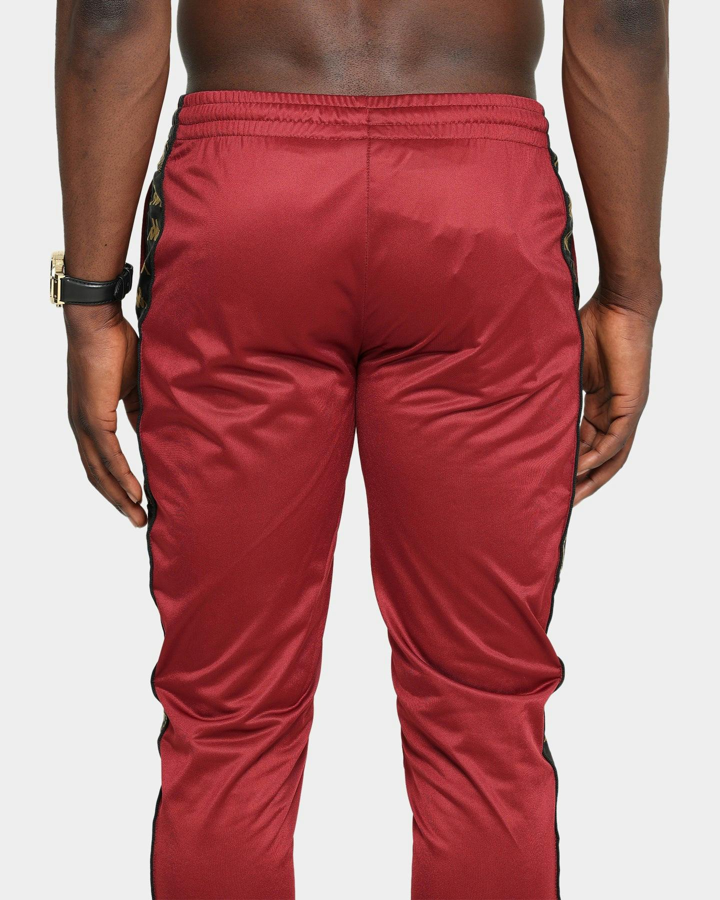 Kappa Kappa x Culture Kings Authentic Karmine Trackpant Burgundy/Gold ...