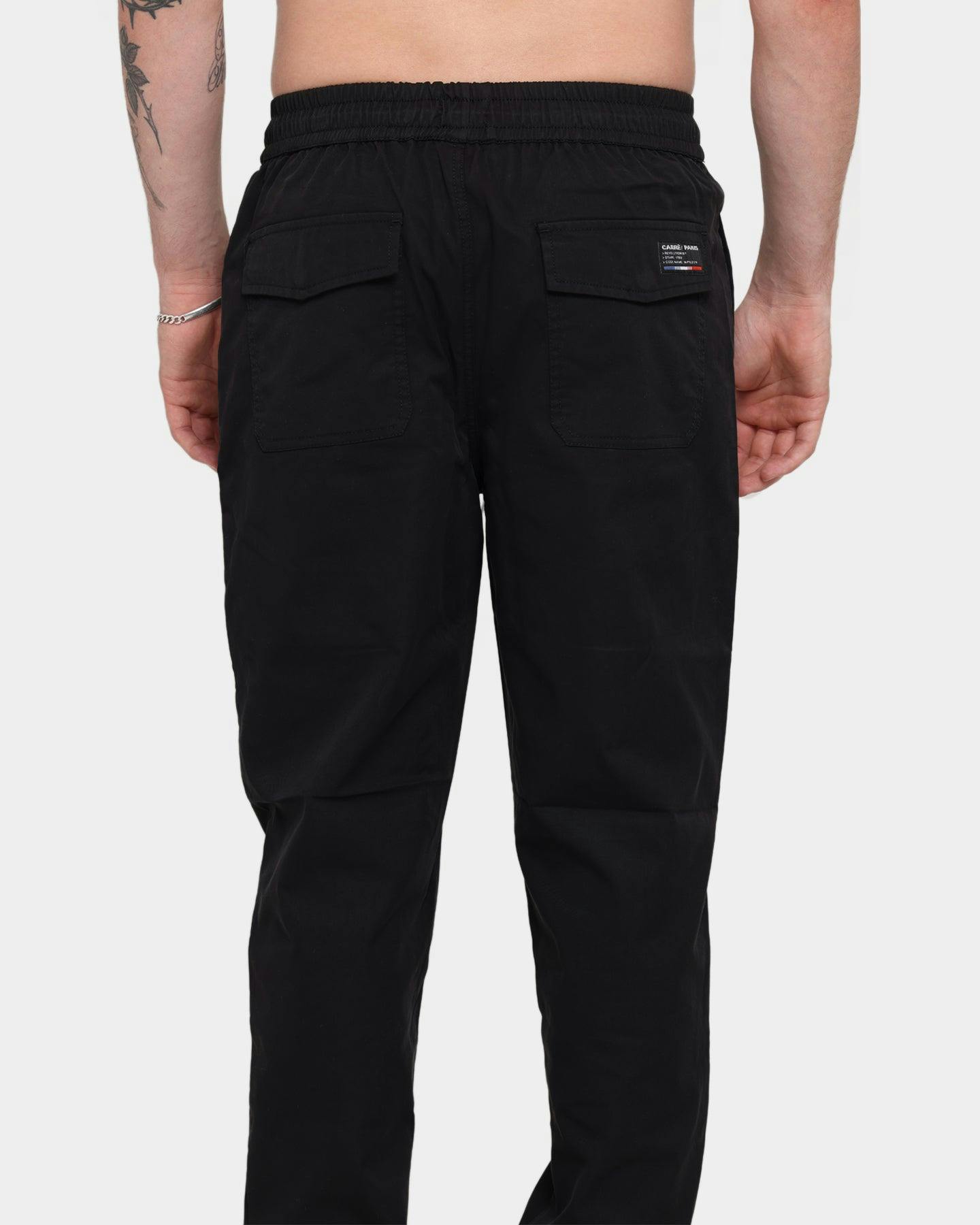 Carré Artisan Cargo Pant Washed Black | Culture Kings US