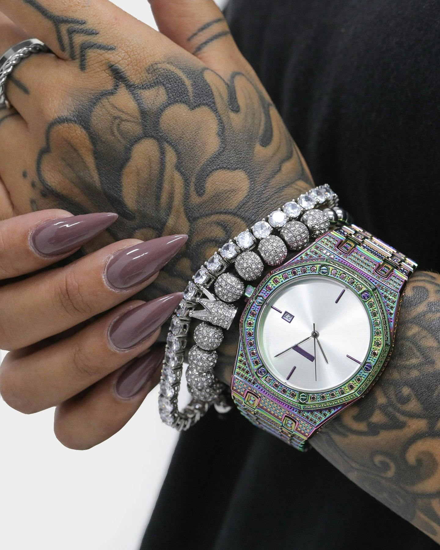 Saint Morta Medio Premierre Watch Iced Iridescent | Culture Kings US