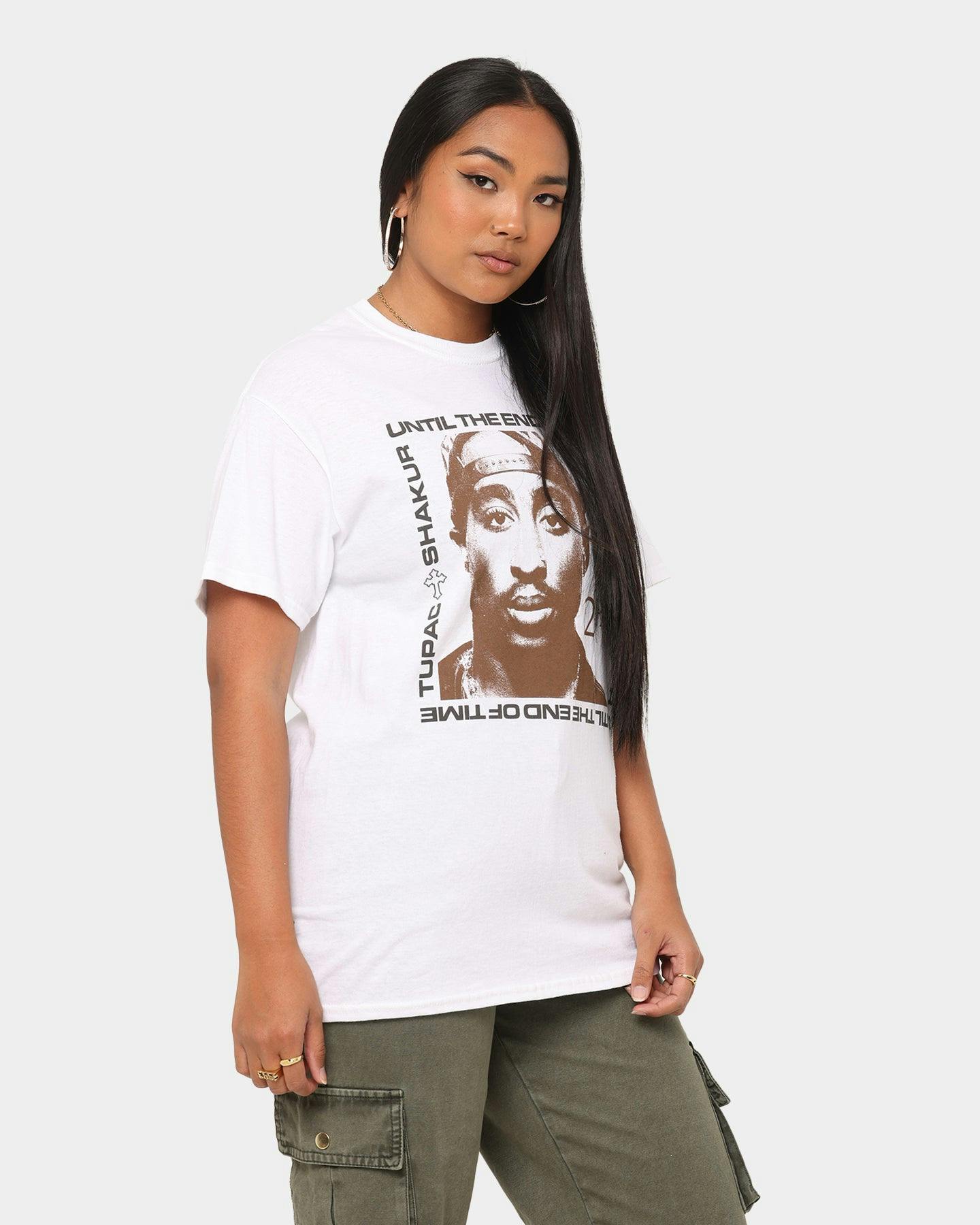 Tupac Uteot White Short Sleeve T-Shirt White | Culture Kings US