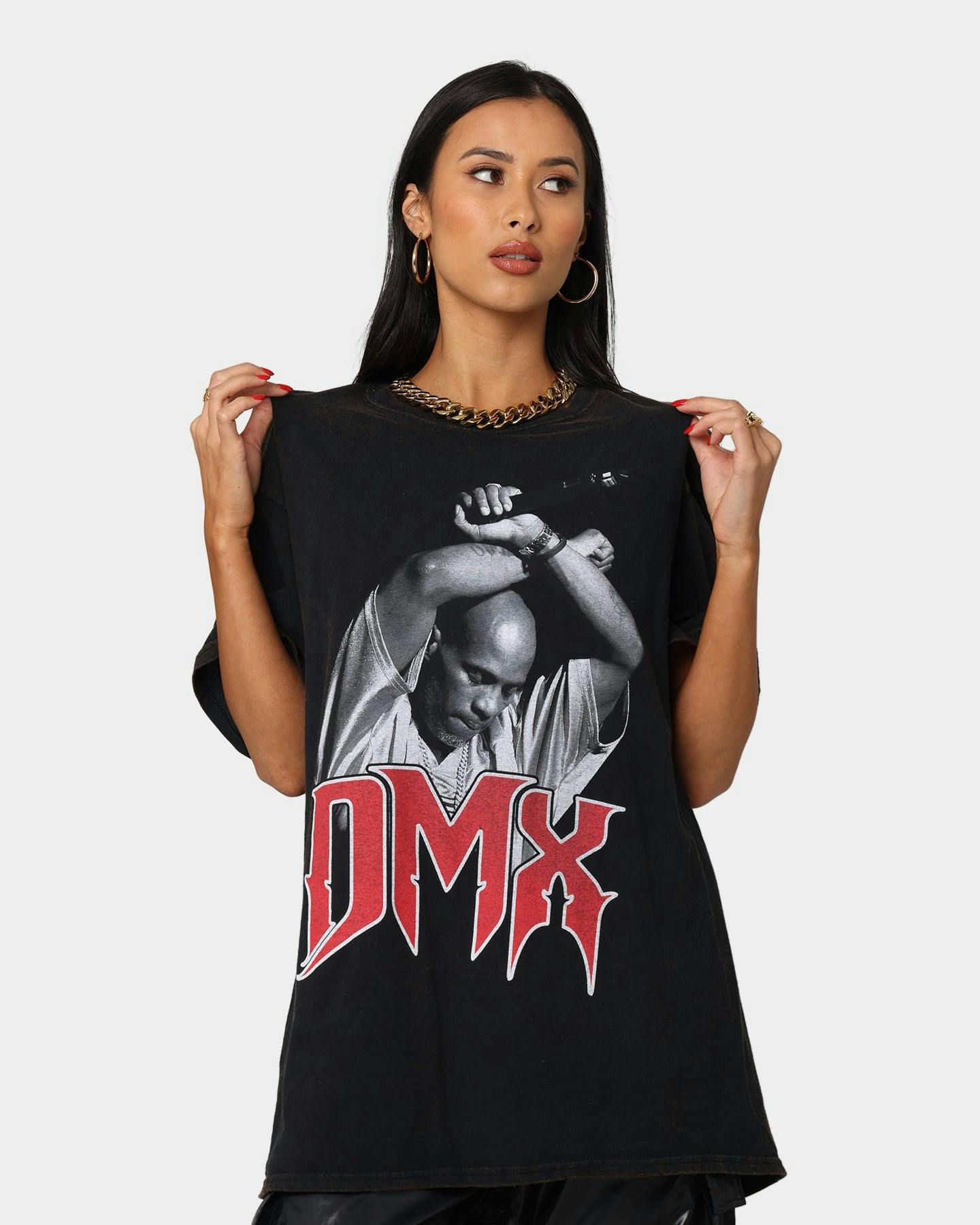DMX X Logo Vintage T-Shirt Black Wash | Culture Kings US