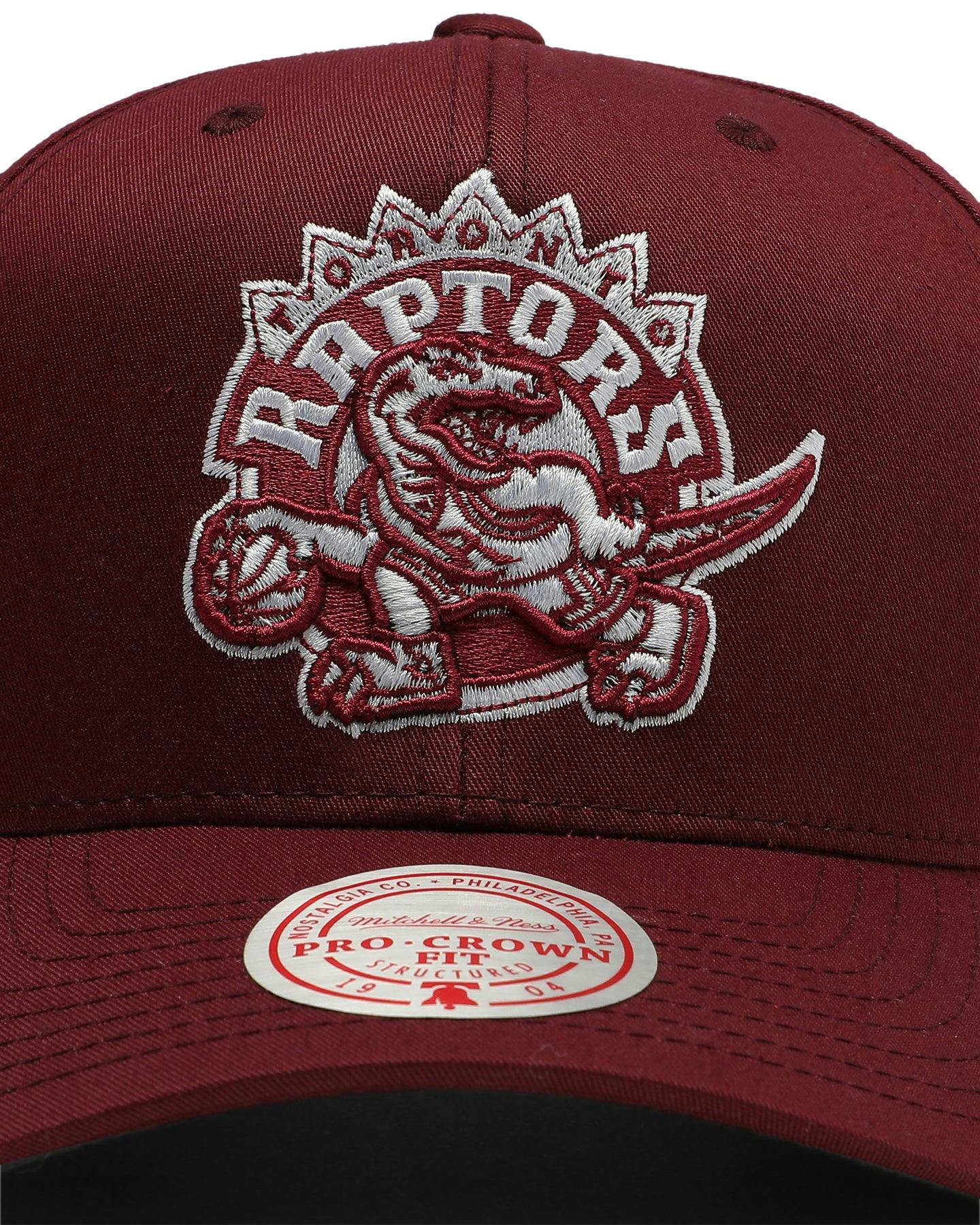 Mitchell & Ness Toronto Raptors Cotton Pro Crown Snapback Port ...