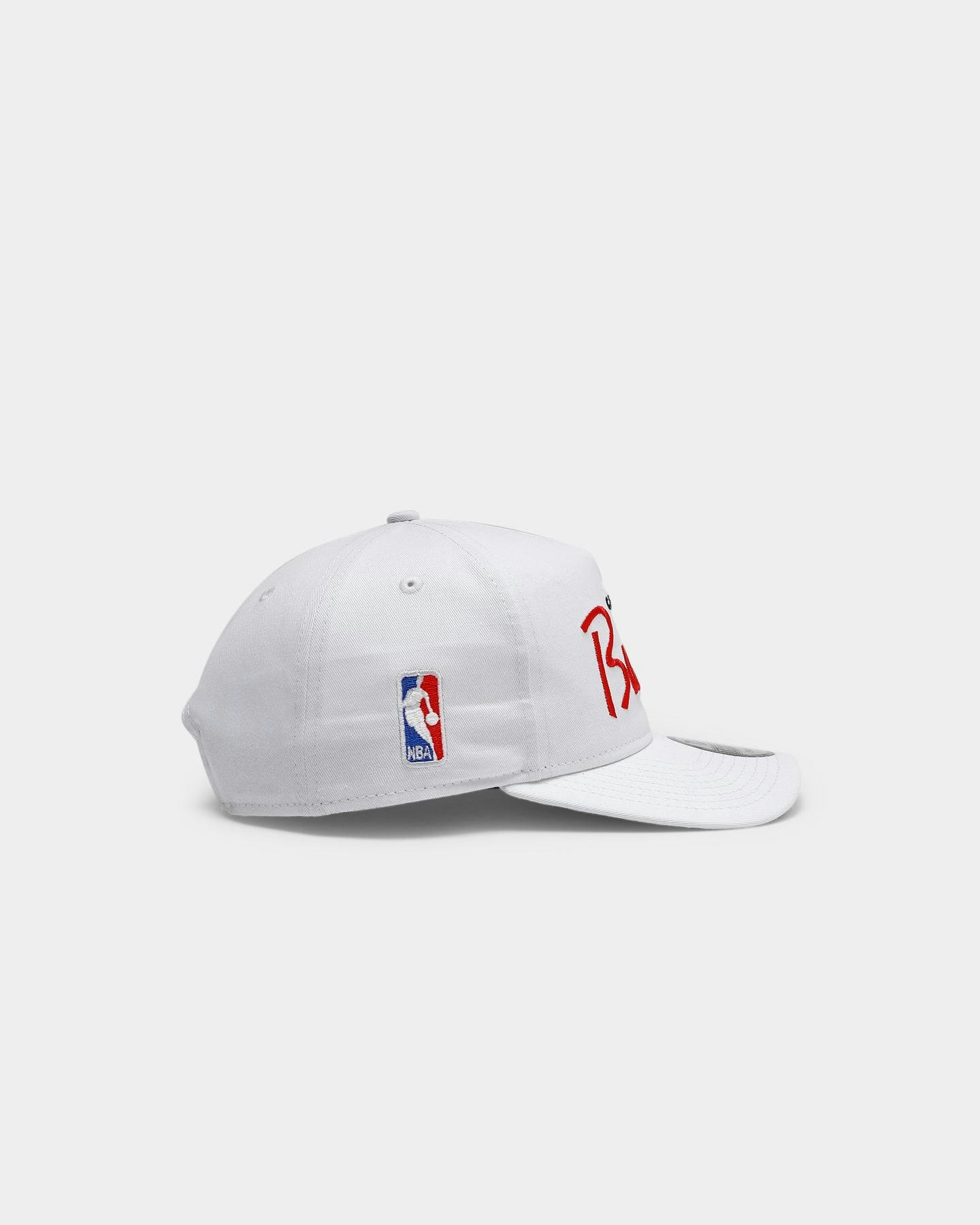 New Era Chicago Bulls Script Old Golfer Snapback White | Culture Kings US