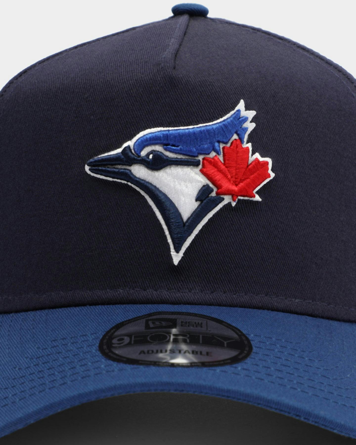 New Era Toronto Blue Jays OTC 9FORTY A-Frame Snapback Navy/Royal ...