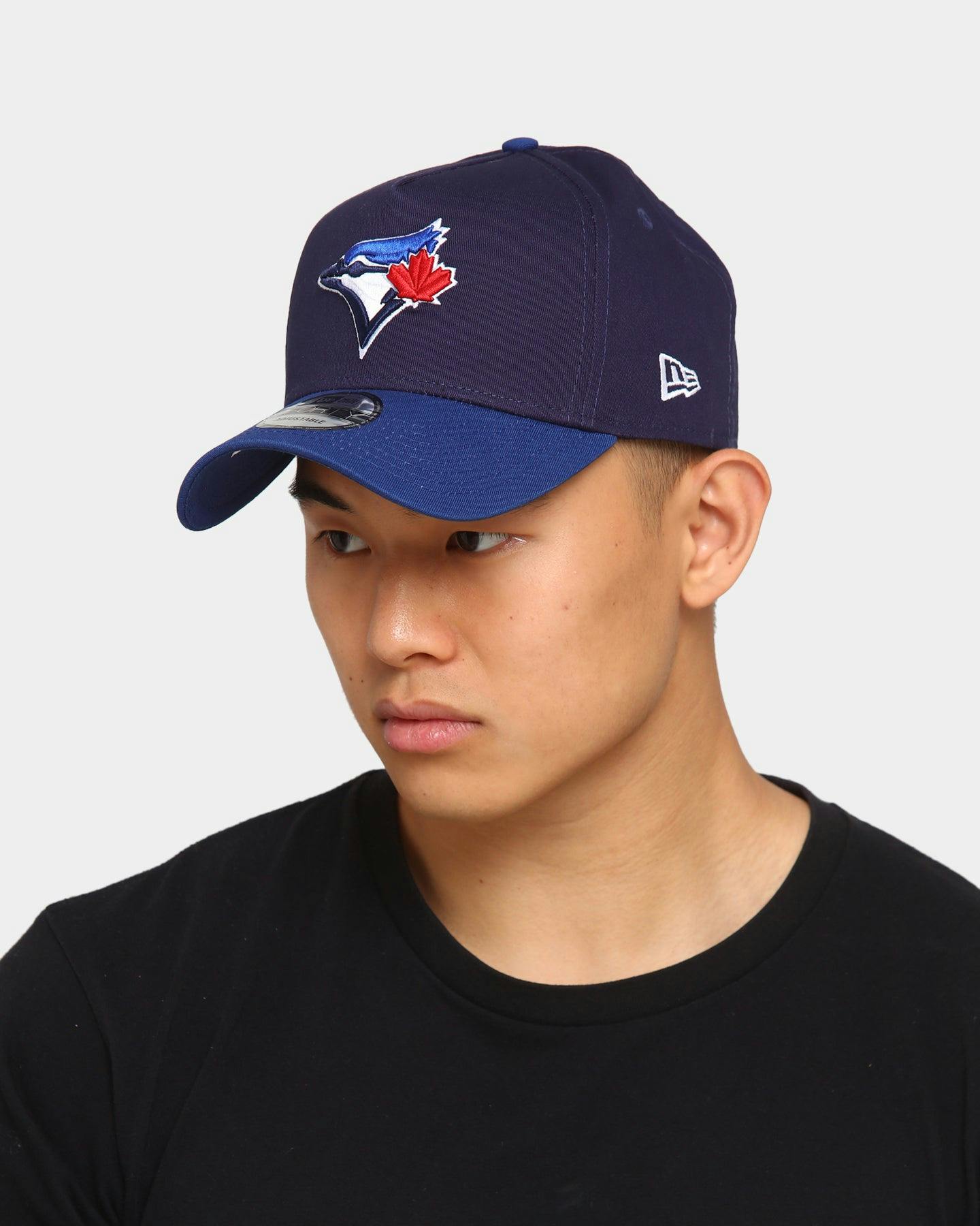 New Era Toronto Blue Jays OTC 9FORTY A-Frame Snapback Navy/Royal ...