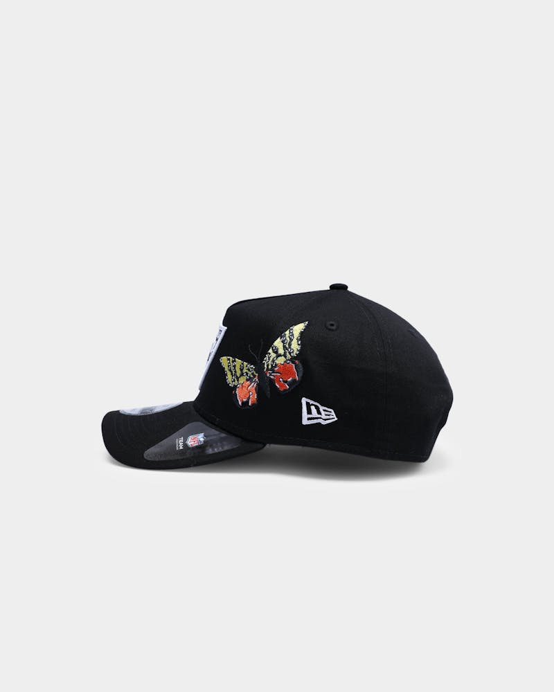 New Era Raiders "Butterfly Accent" 9FORTY A-Frame Snapback Black ...