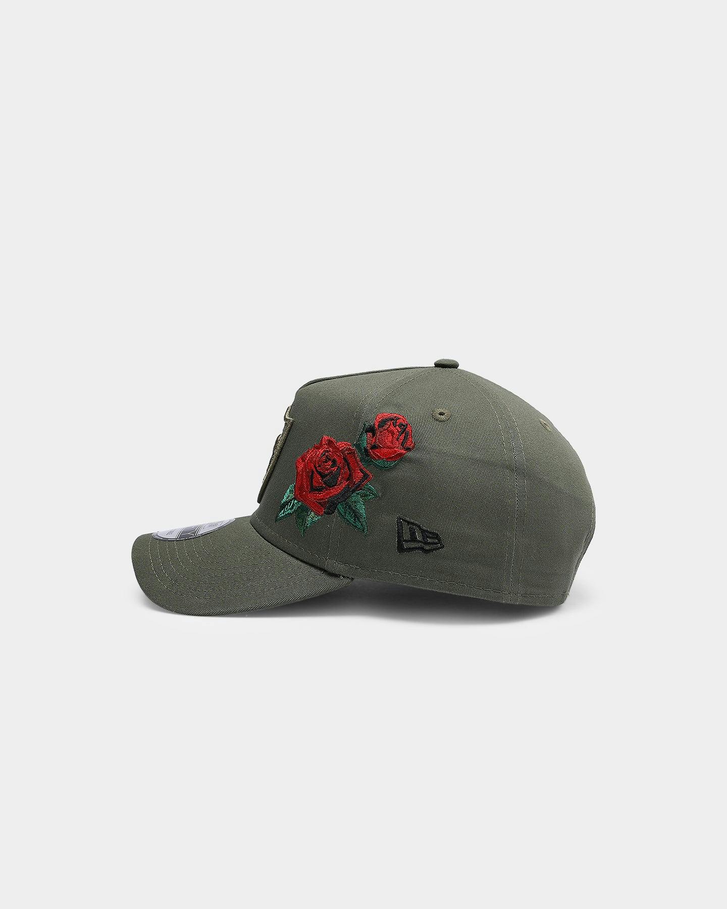 New Era Las Vegas Raiders Rose Hit 9FORTY A-Frame Snapback Olive/Black ...