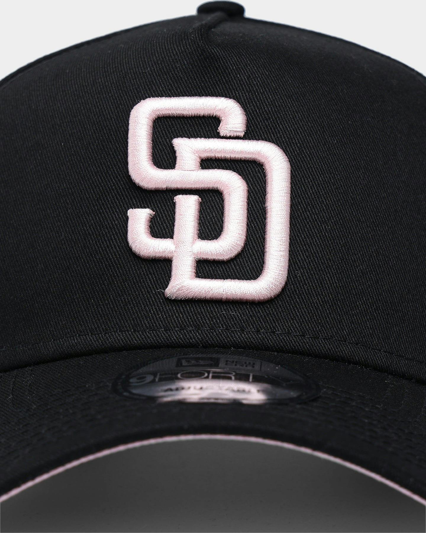 New Era San Diego Padres 9FORTY A-Frame Snapback Black | Culture Kings US