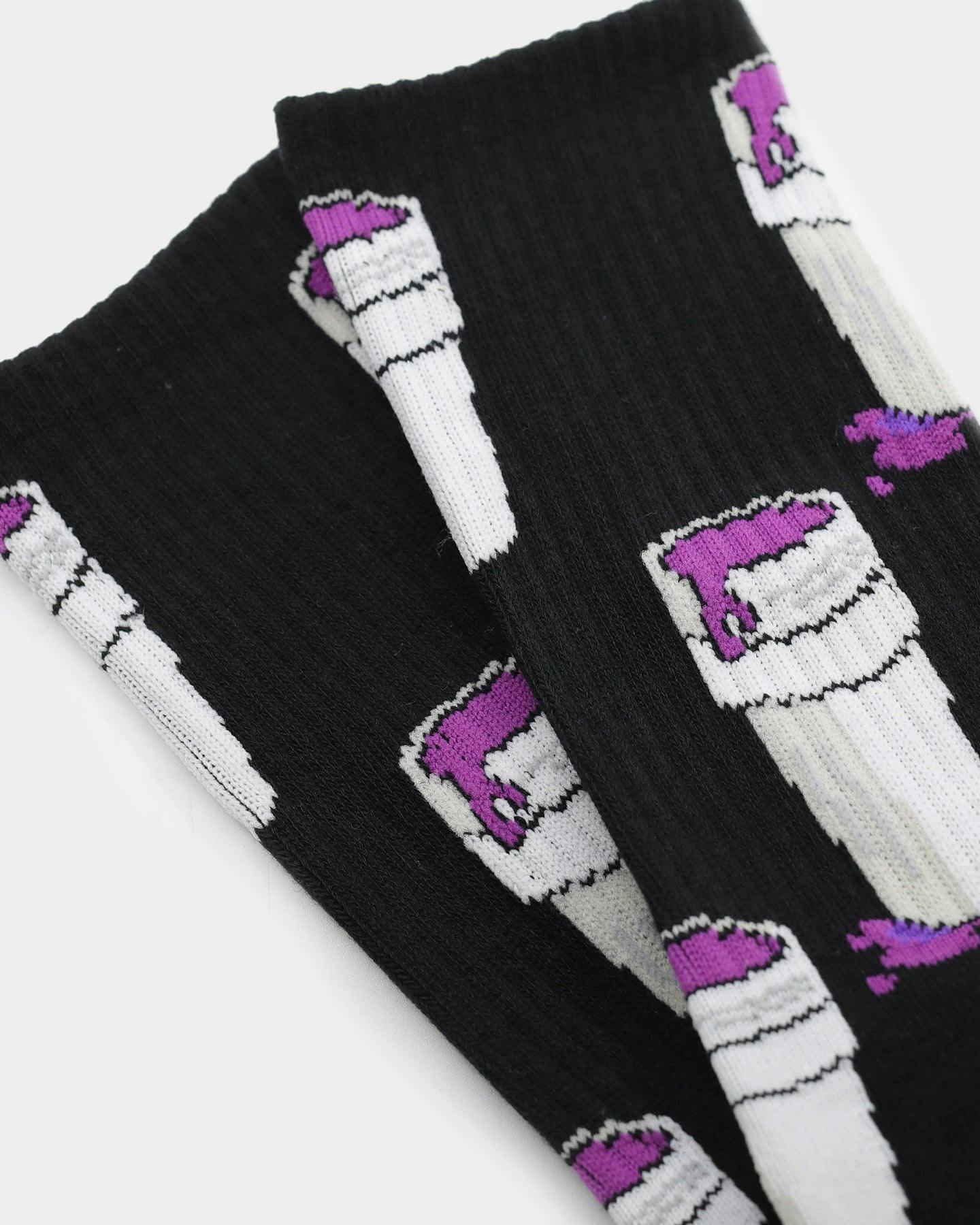 Goat Crew Lean Socks Black | Culture Kings US