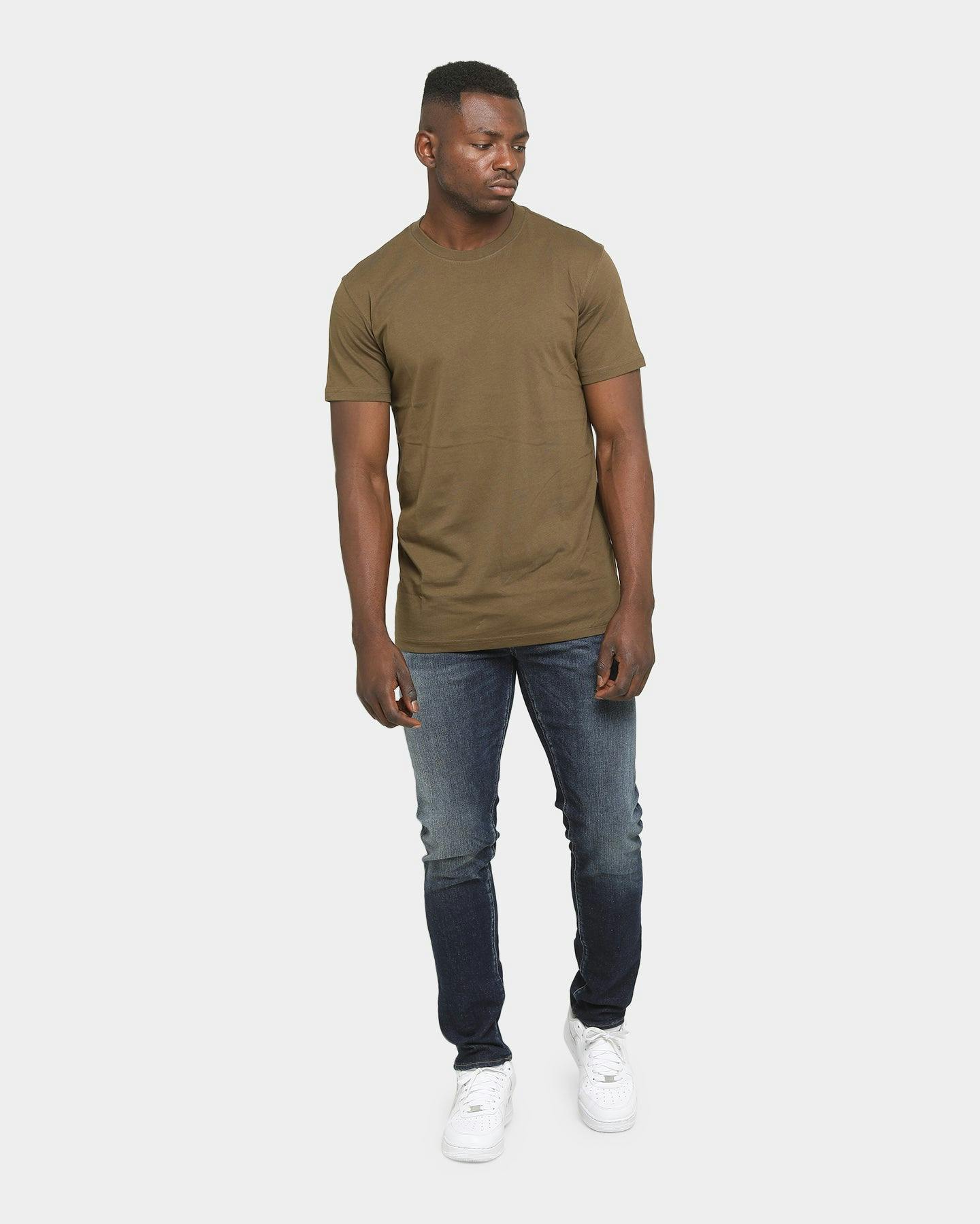 Well Made Standard Issue T-Shirt V2 Army Green | Culture Kings US