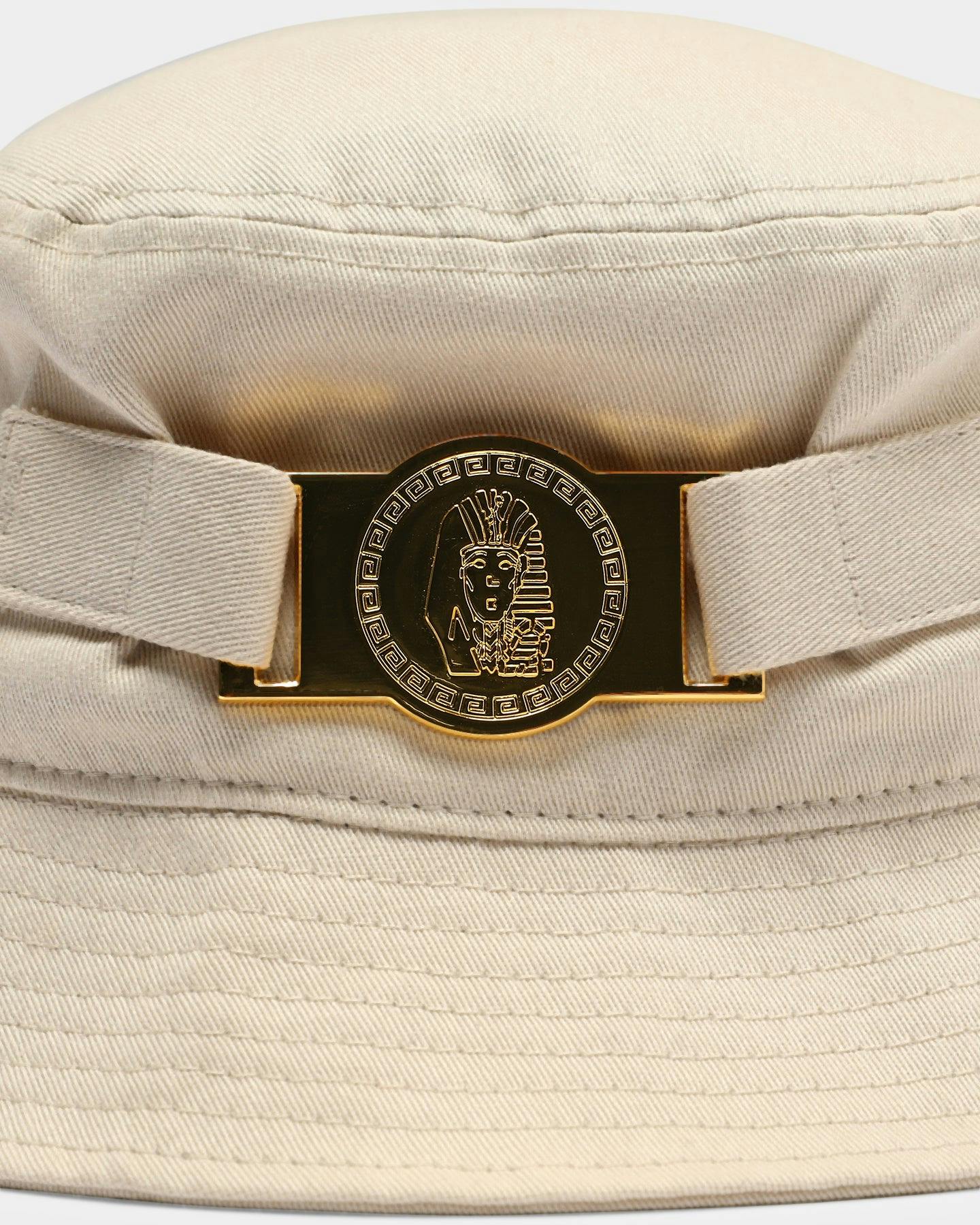 Last Kings Loyalty Bucket Hat Tan/Gold | Culture Kings US