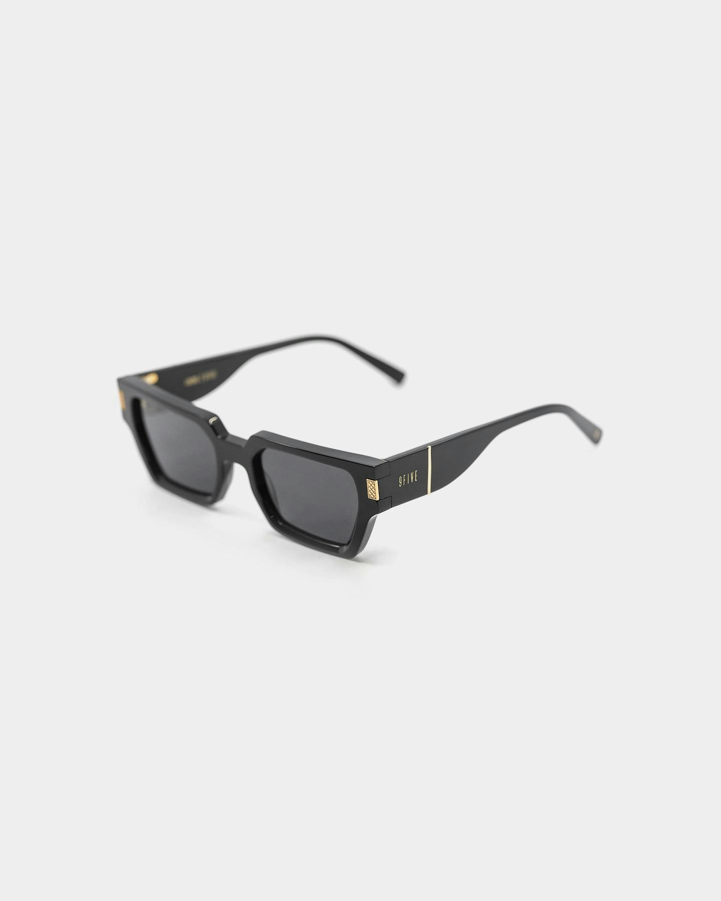 9FIVE Locks Sunglasses Black/Gold | Culture Kings US