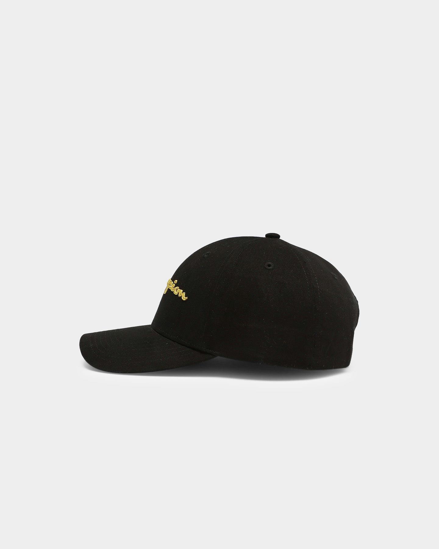 Champion Classic Twill Hat Black/Gold | Culture Kings US